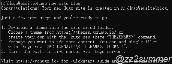 Github Pages + Hugo 搭建个人博客 - 渣渣的夏天